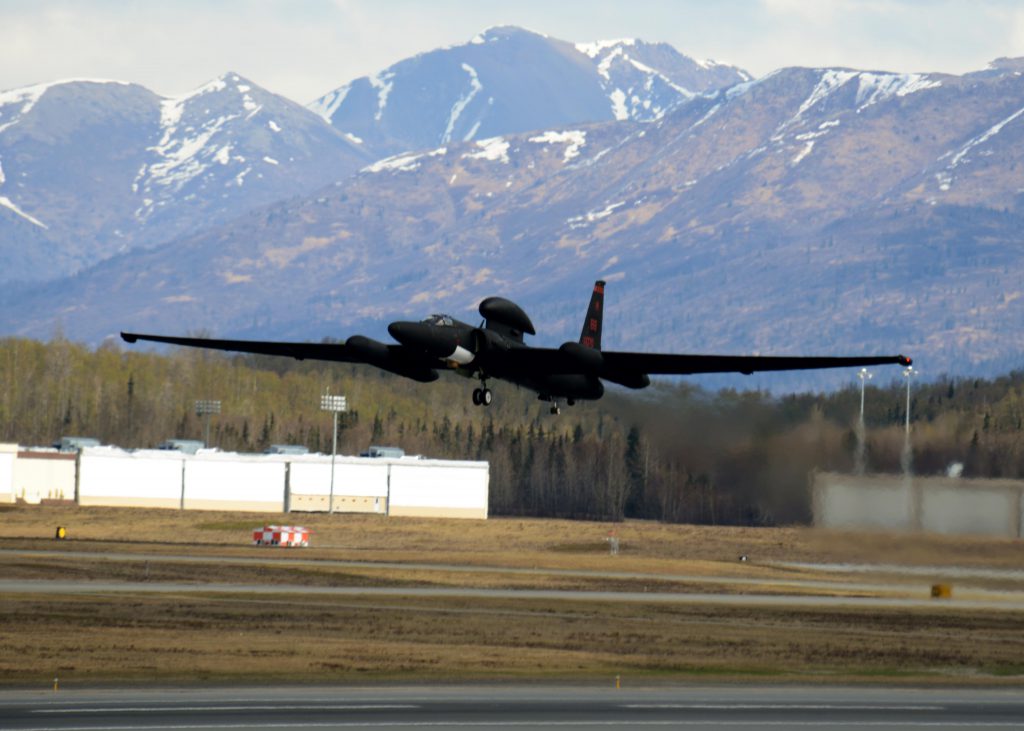 Reconnaissance Aircraft Makes Historic Appearance at Northern Edge ...